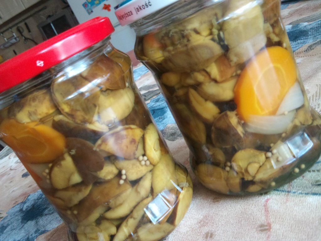 Marynowane podgrzybki - przepis - Mojegotowanie.pl