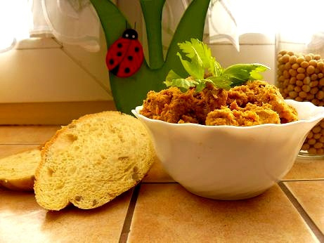 Moja pasta sojowa do kanapek - przepis - Mojegotowanie.pl