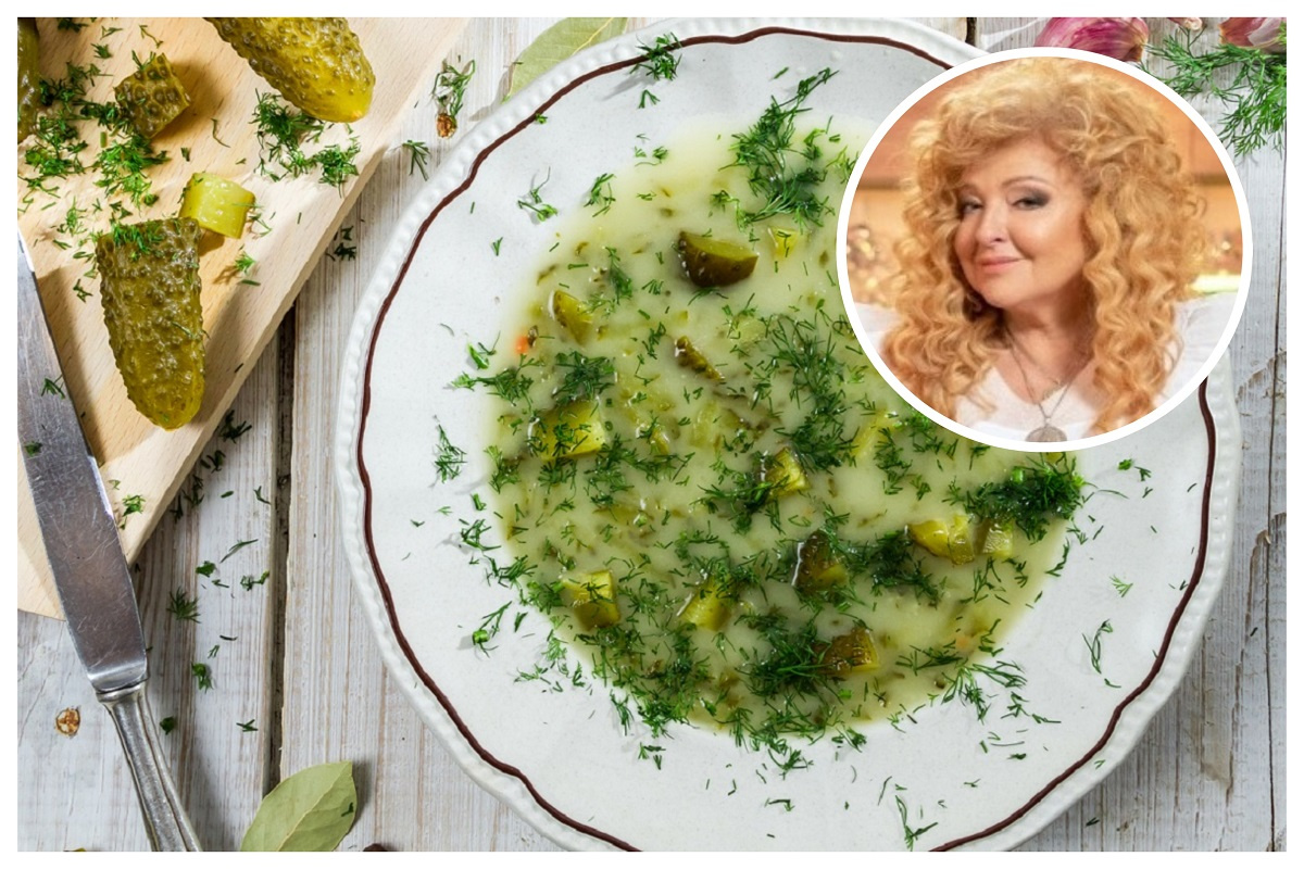 Zupa ogórkowa Magdy Gessler jest inna niż wszystkie. Nie trzeba nawet ...
