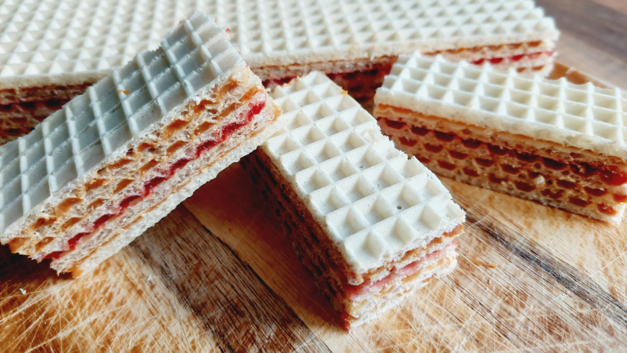 Wafle z kajmakiem moga być jeszcze lepsze. Zamieńcie 1 warstwę na ten ...