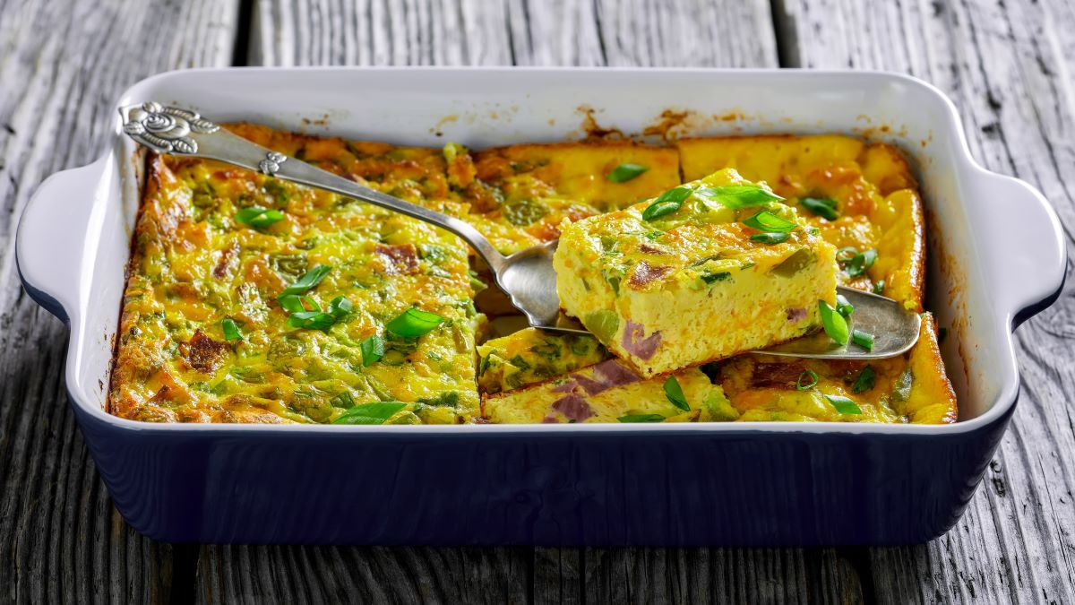 Białkową zapiekankę z serka wiejskiego jem codziennie na śniadanie ...