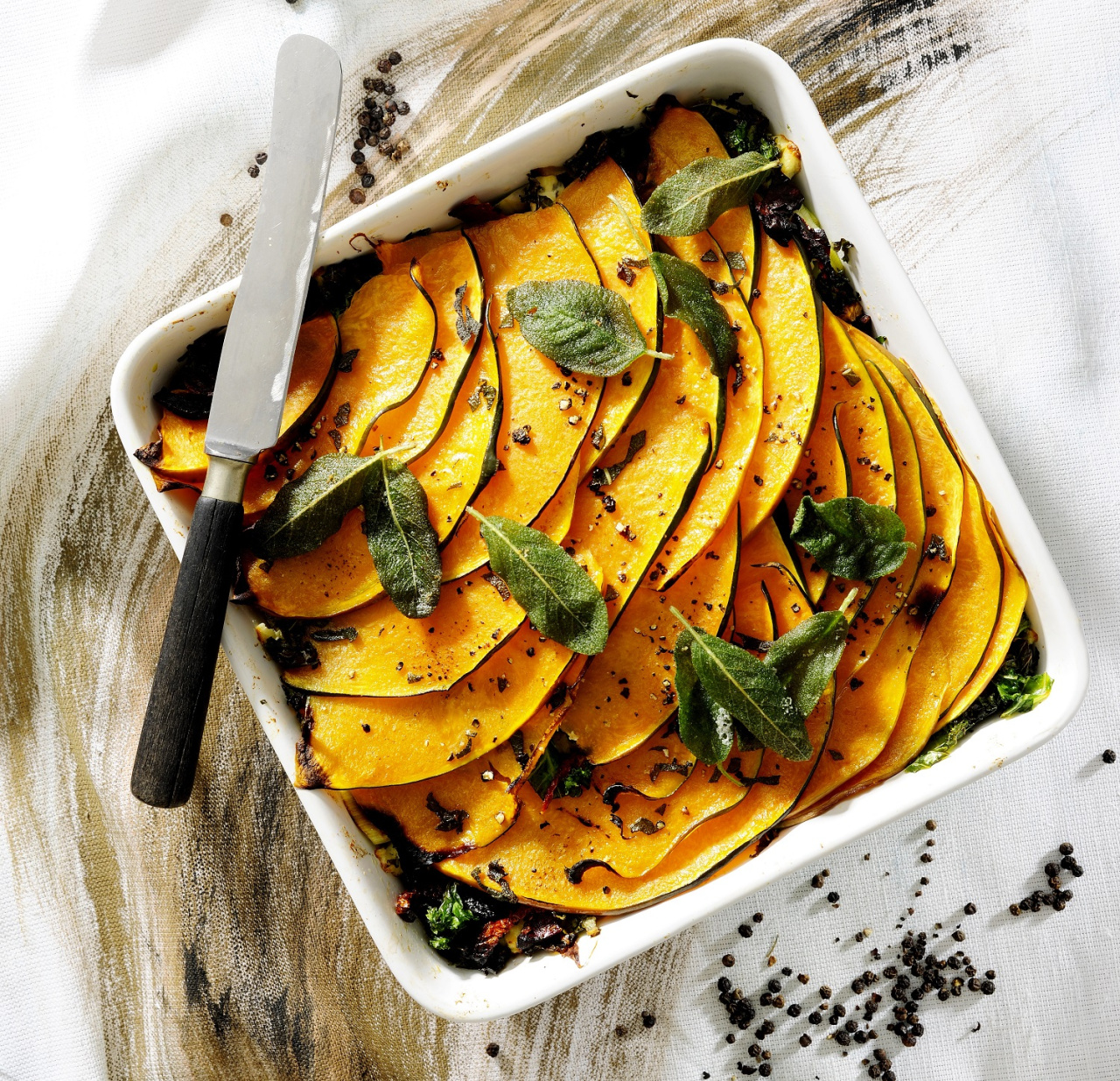 Lazania z dyni - przepis - Mojegotowanie.pl