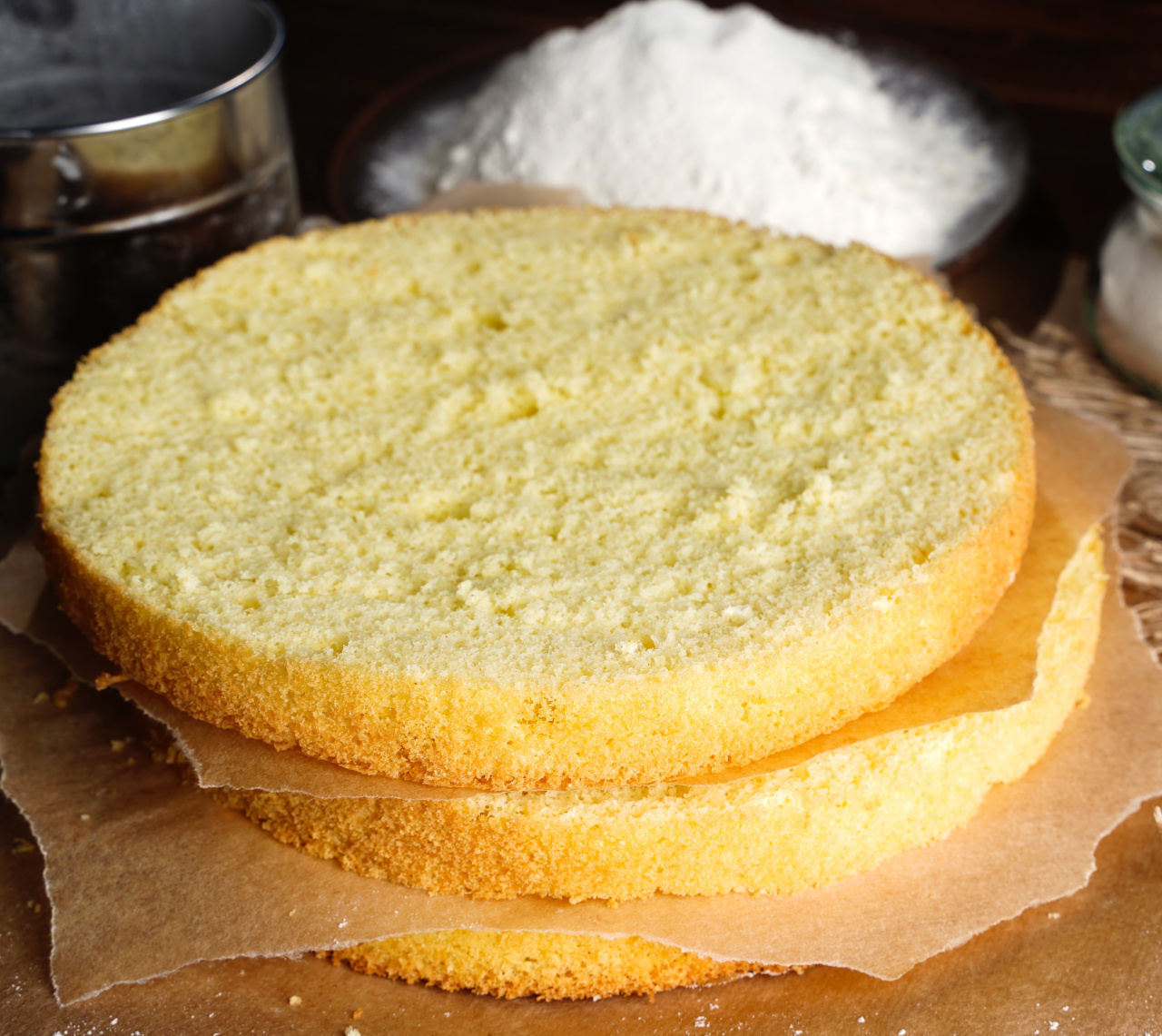 Biszkopt kokosowy - przepis - Mojegotowanie.pl