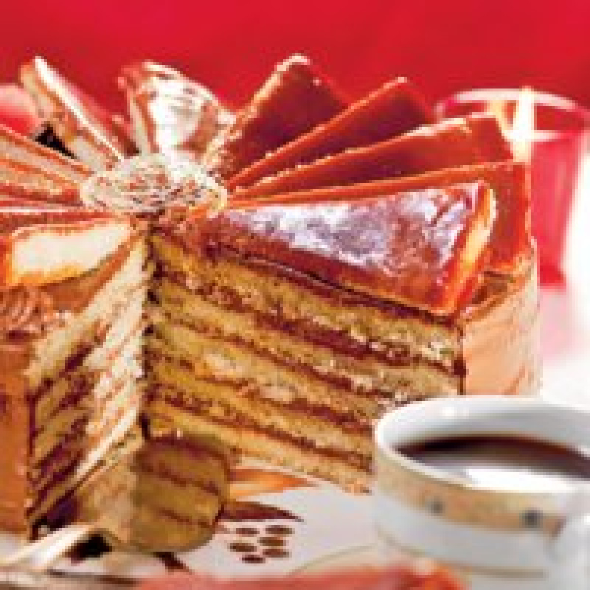 Tort dobosza - przepis - Mojegotowanie.pl