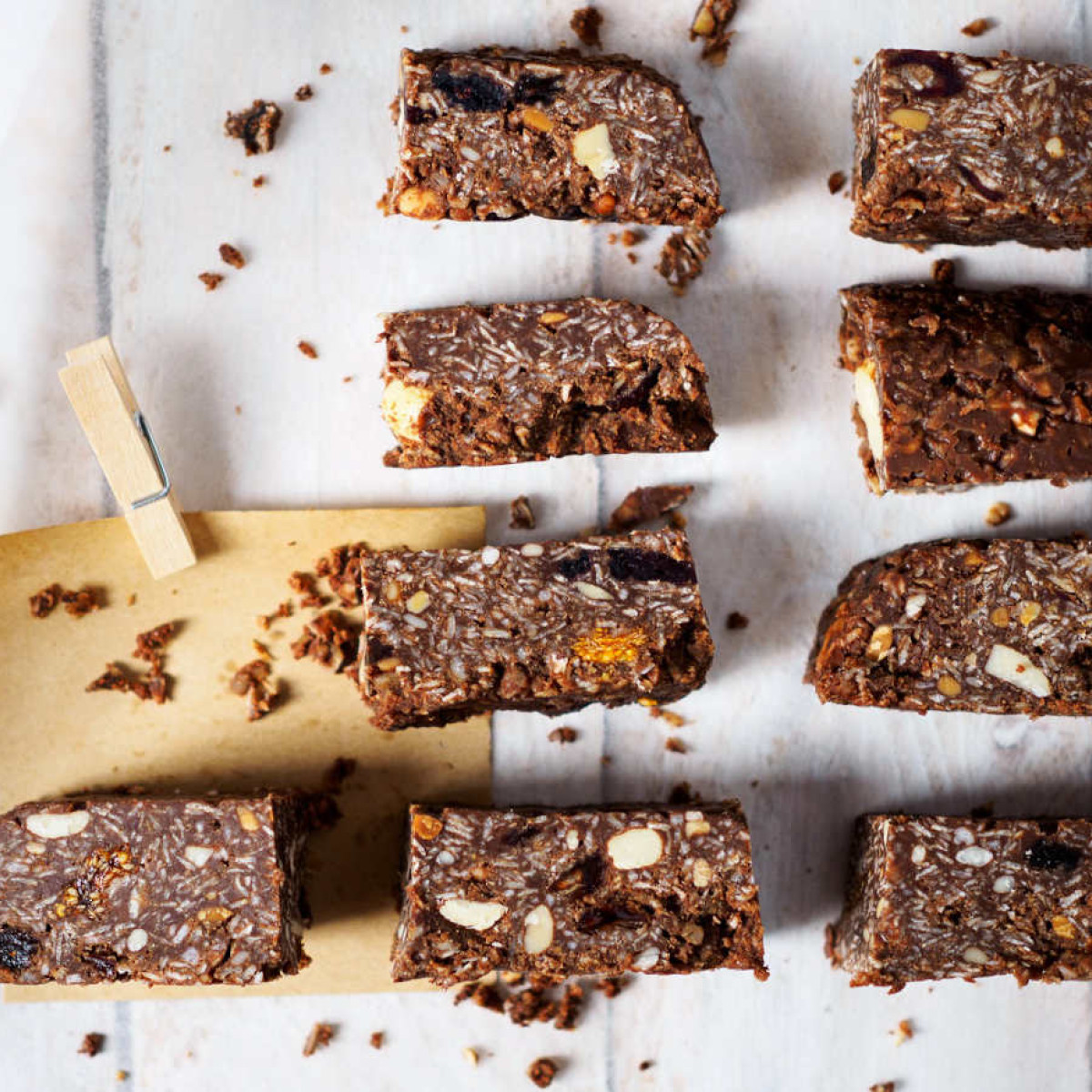 Batony energetyczne - przepis - Mojegotowanie.pl