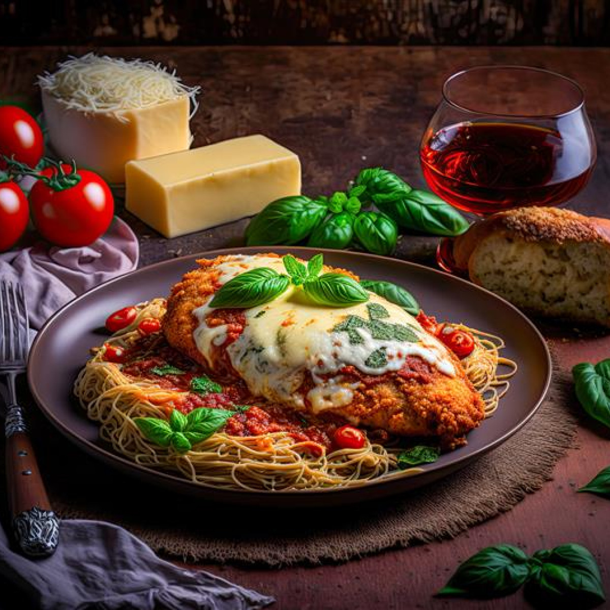 Chicken parm - przepis - Mojegotowanie.pl