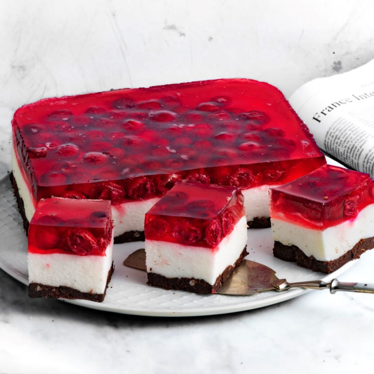 Ciasto Filadelfia - przepis - Mojegotowanie.pl