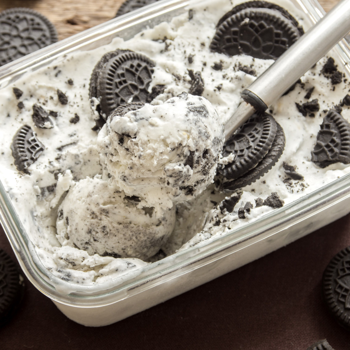 Lody oreo - przepis - Mojegotowanie.pl