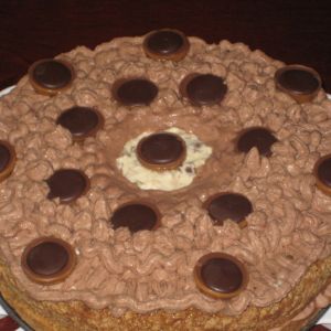 Tort Toffifee - przepis - Mojegotowanie.pl