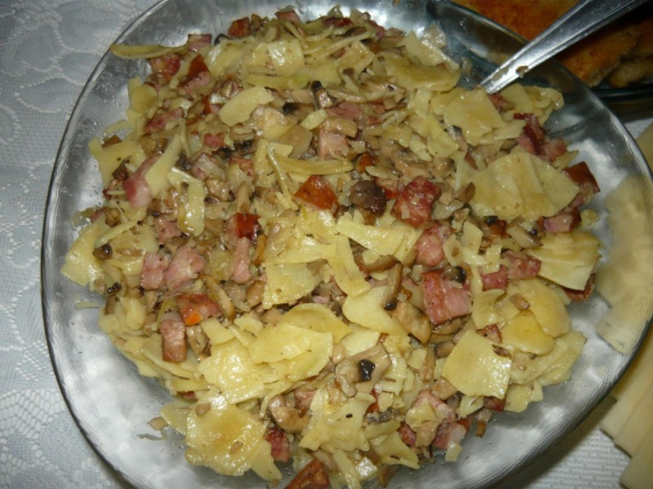 lazanki z kapusta kiszona